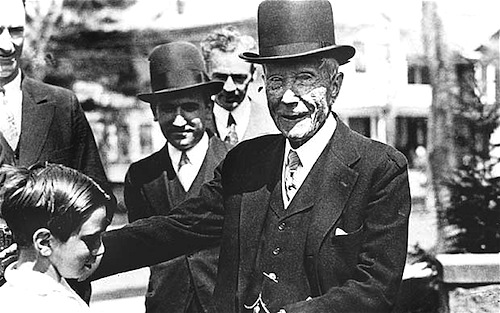 John D. Rockefeller, rival de Tío Rico - Metalli Rari